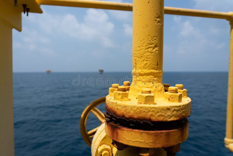 Close-up View of the Poles Supporting the Pipe System Being Corroded Stock Photo - Image of ...