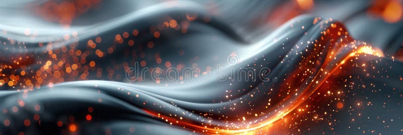 Close-up View of a Powerful Wave of Fire Meeting a Wave of Water in a ...