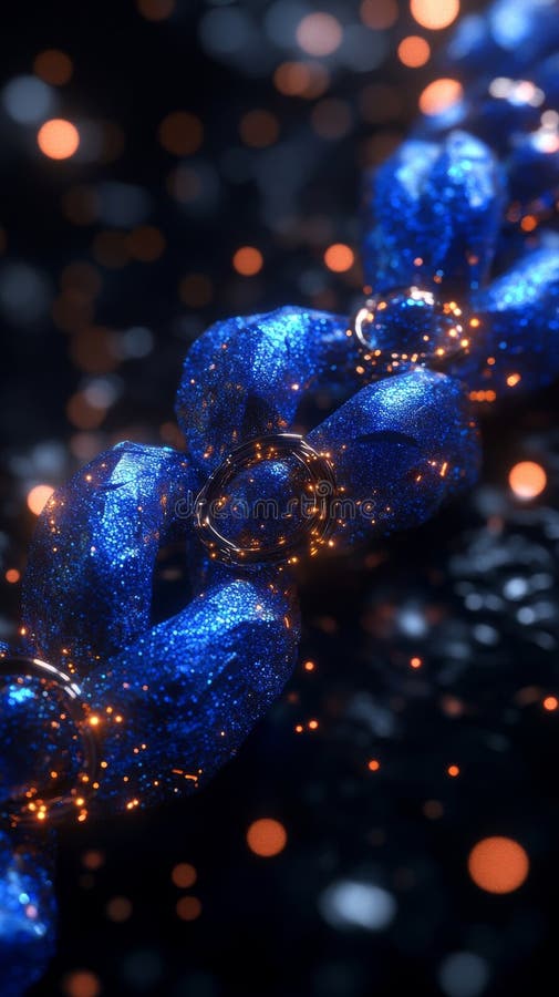 Blue Chain Link Fence Gate Locked with Key : Concept of Protecting ...