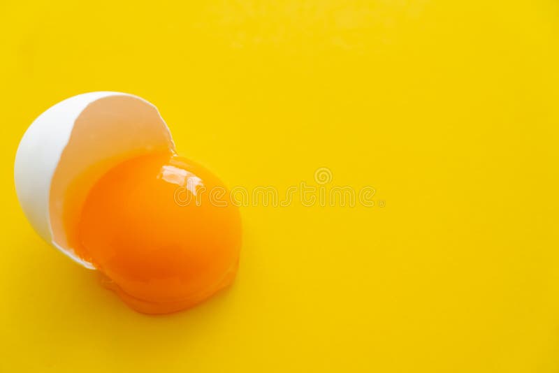 Close Up View of Raw Natural Stock Image - Image of yellow, yolk: 256418959