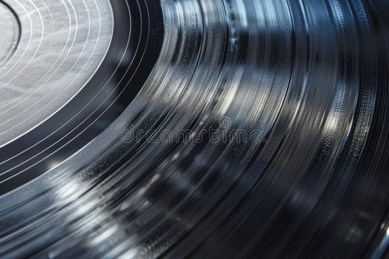 A Close-up View of a Record on a Table with Details and Information ...