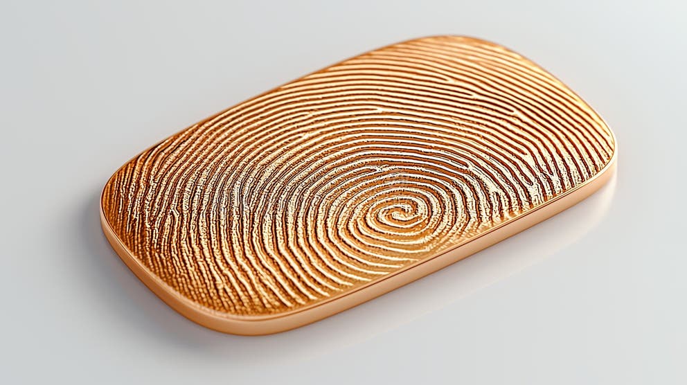 Detailed Concentric Circles on Light Brown Wooden Rectangle ...