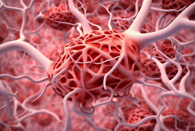 Red Arterial Network Close-Up Stock Photo - Image of anatomy, intricate ...