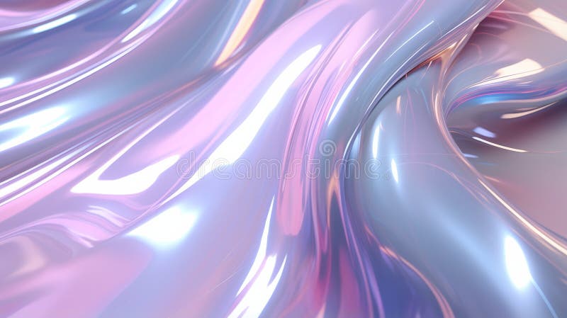 A Close-up View of a Reflective Surface Stock Illustration ...