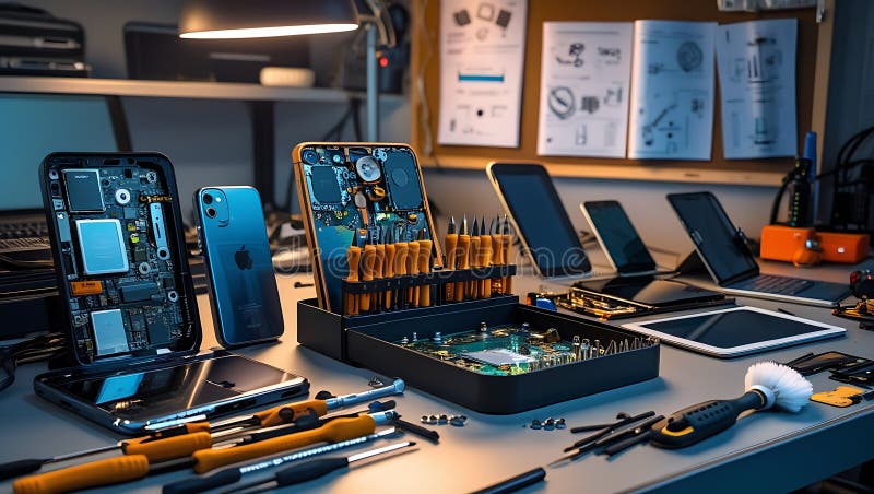 Repair Workstation Stock Illustrations – 1,242 Repair Workstation Stock ...