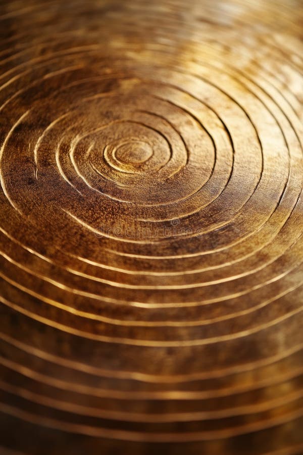 Intricate Golden Spiral Patterns on a Textured Surface Showcasing ...