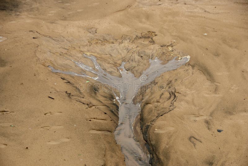 Sand River stock photo. Image of village, storm, sand - 248075320