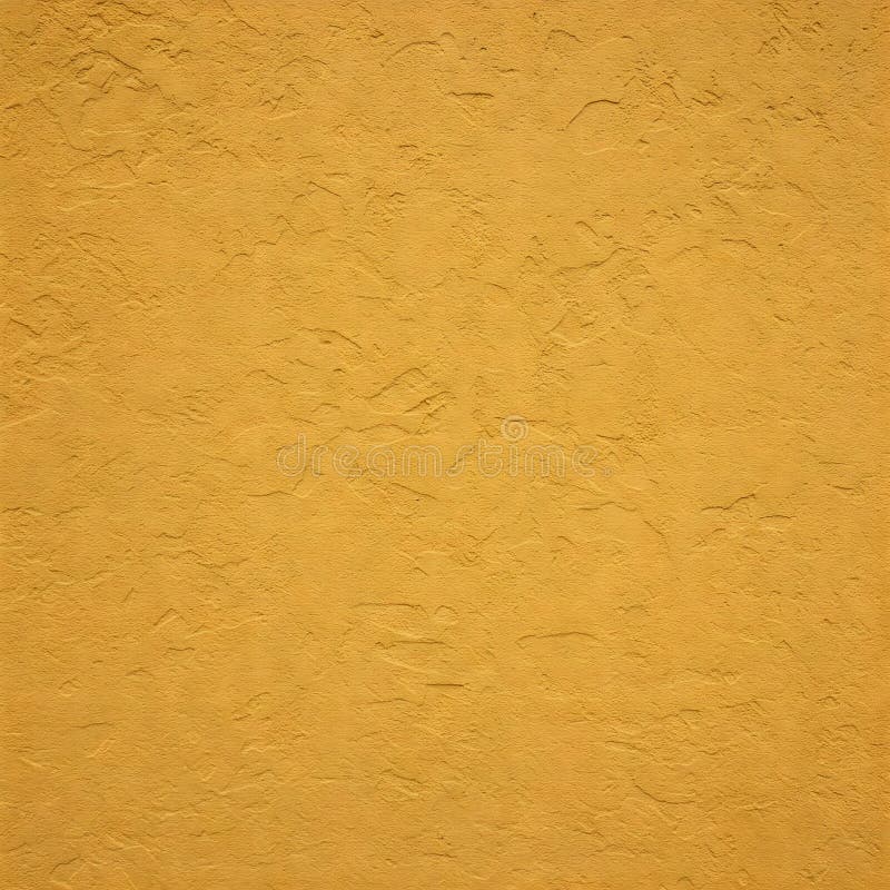A Close-up View of a Rough, Yellow Textured Wall Surface Showing Uneven ...