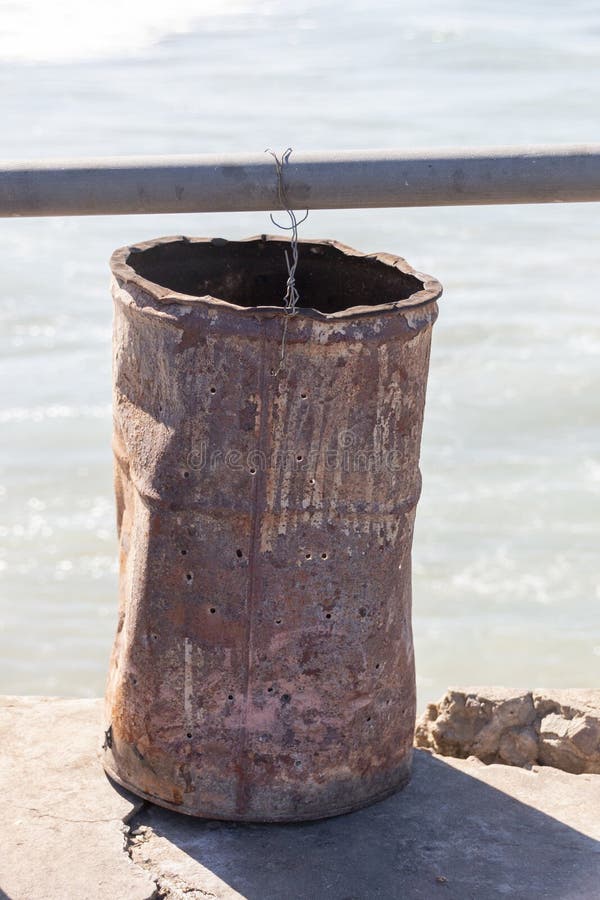 A rusted bucket stock photo. Image of bucket, sunlight - 125218384