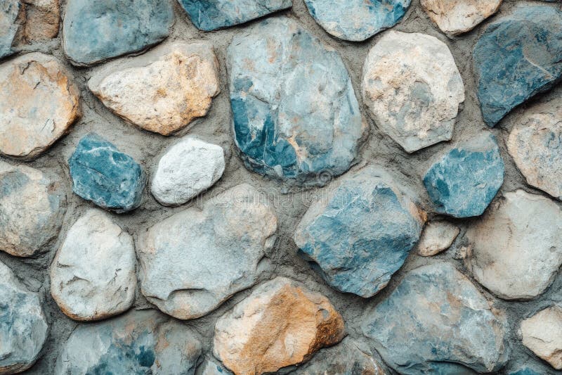 Rustic Stone Wall Texture with Dim Lighting Effect. Neural Network AI ...