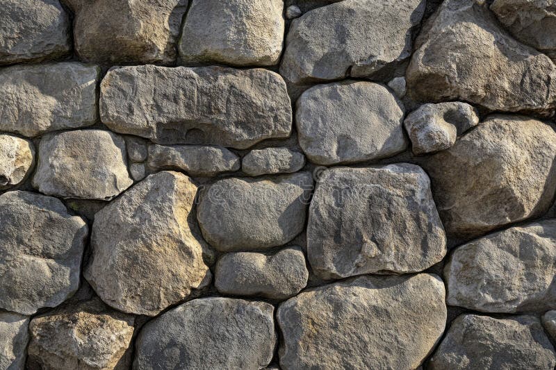 Rustic Stone Wall Texture with Dim Lighting Effect. Neural Network AI ...