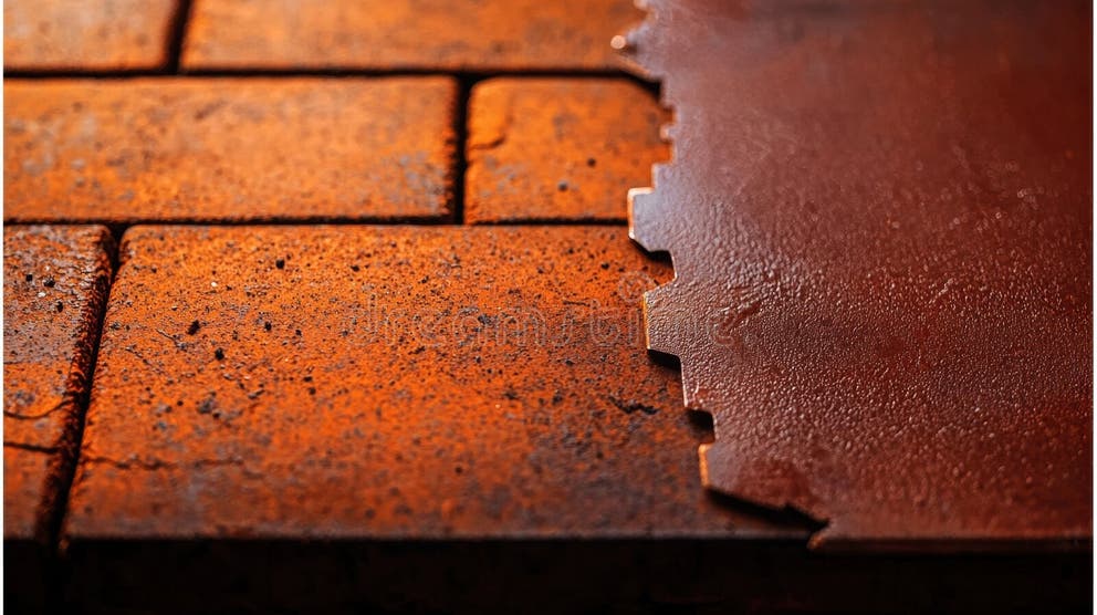 A Close-up View of a Rusty Metal Surface with a Rough Texture. Stock ...