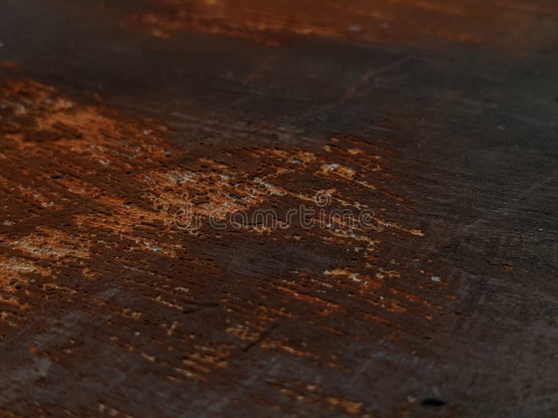 A Close-up View of a Rusty Metal Surface with Visible Corrosion and ...