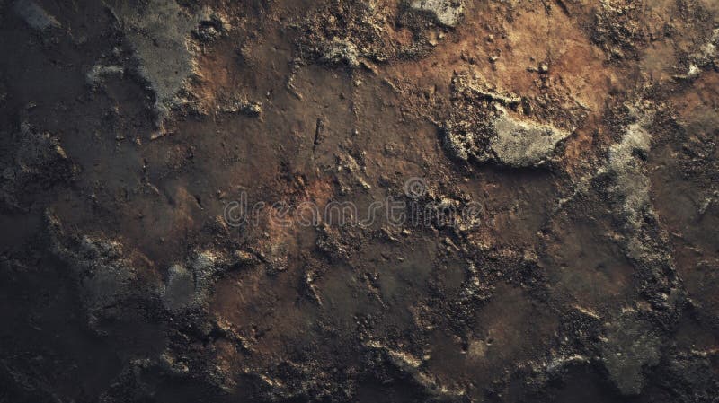 Rusty and Weathered Dirt Texture Surface Stock Illustration ...