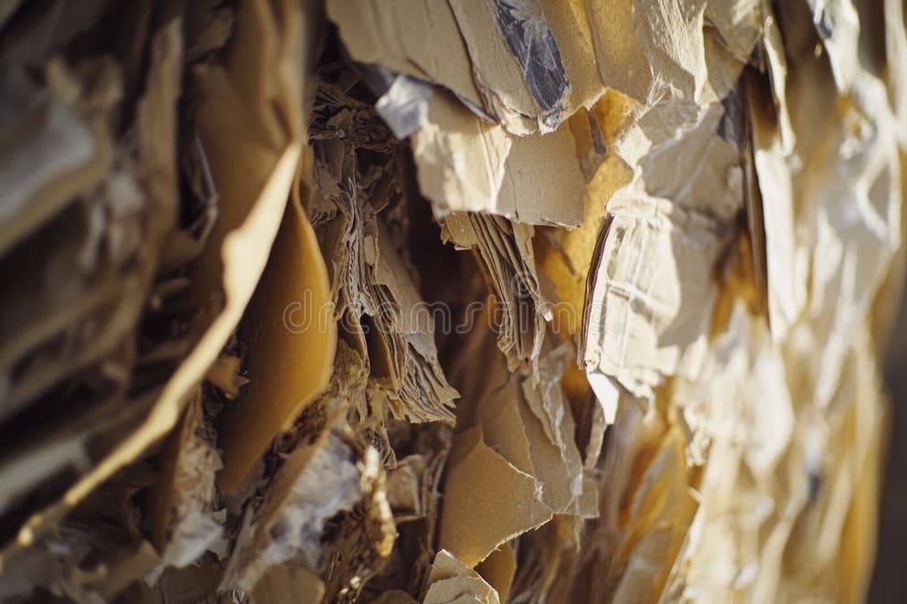 A Close-up View of a Section of a Wall Covered with Papers, Notes and ...
