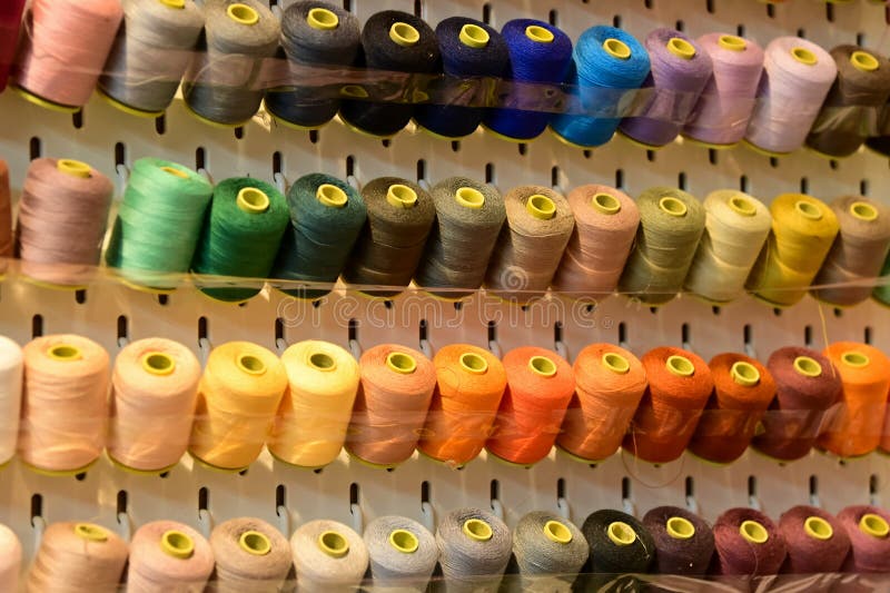 Colored thread stock image. Image of diagram, sending - 63310219