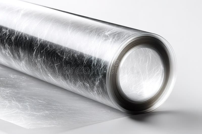 Transparent Plastic Film Roll Used for Packaging and Covering Various ...