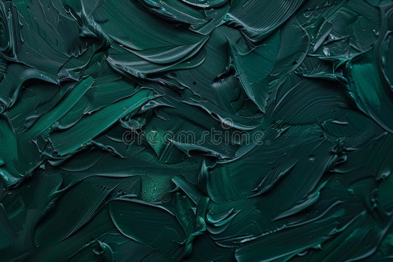 Close Up of Green Paint Texture. Generative AI Stock Illustration ...
