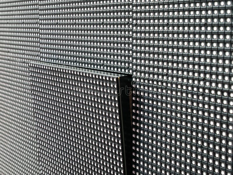 A Close-up View of a Single Square LED Module that Has Not Taken Its ...