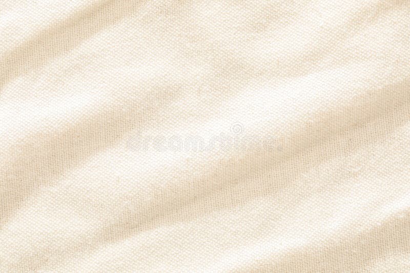 Close-Up View of Smooth Beige Fabric Texture in Natural Light Stock ...