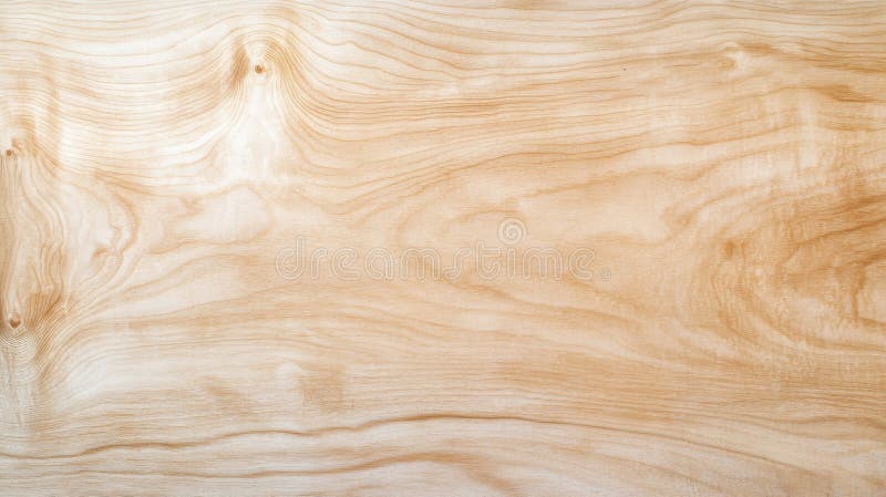 Close Up View of Smooth, Light Colored Wooden Surface with Natural ...