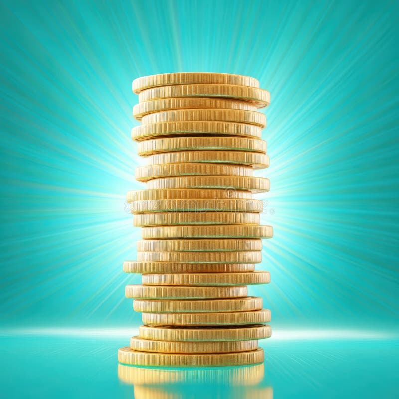 Stack of Shiny Gold Bars Isolated on White Stock Image - Image of money ...