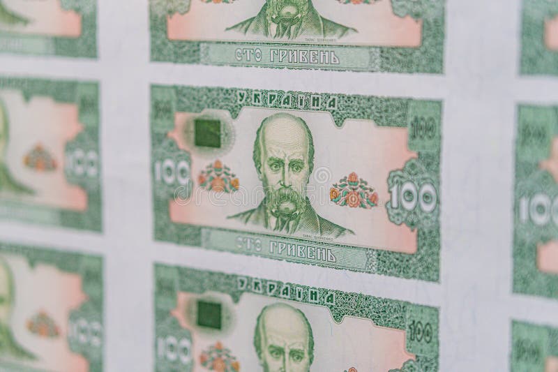 Close-up View of Stacked Currency Notes, Primarily Indian Rupees and ...