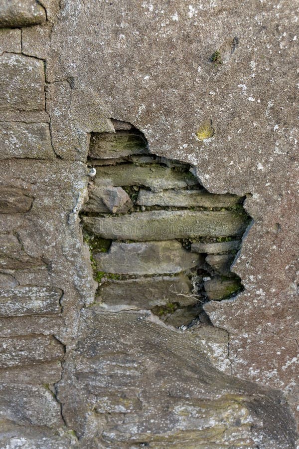 Broken Wall stock image. Image of missing, close, design - 211928955