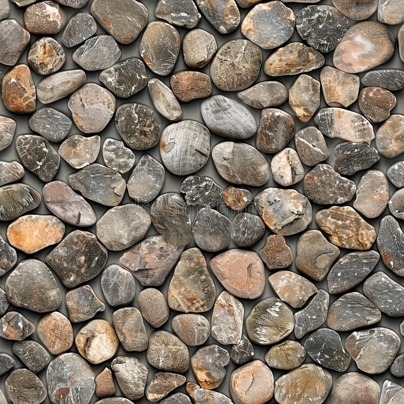 Close Up View of a Stone Wall, Seamless Pattern Stock Image - Image of ...