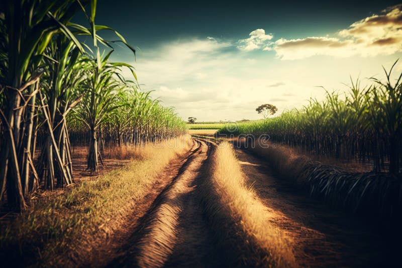 Blue Sky Sugar Cane Stock Illustrations – 226 Blue Sky Sugar Cane Stock ...