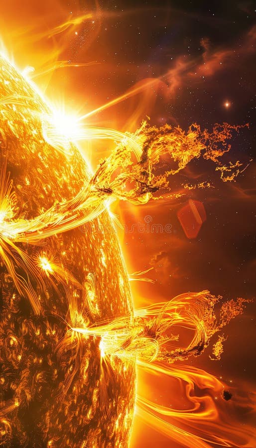 Massive Plasma Ejections Stock Illustrations – 1 Massive Plasma ...