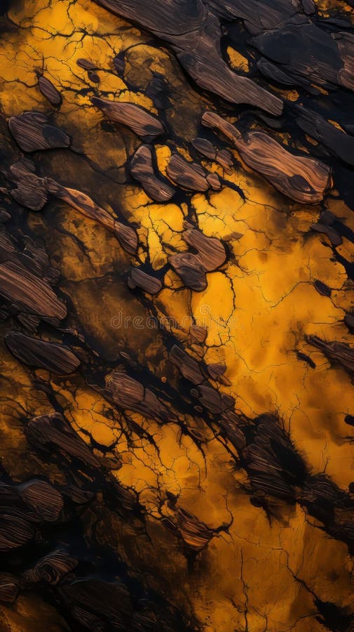 A Close Up View of the Surface of the Water Stock Illustration ...