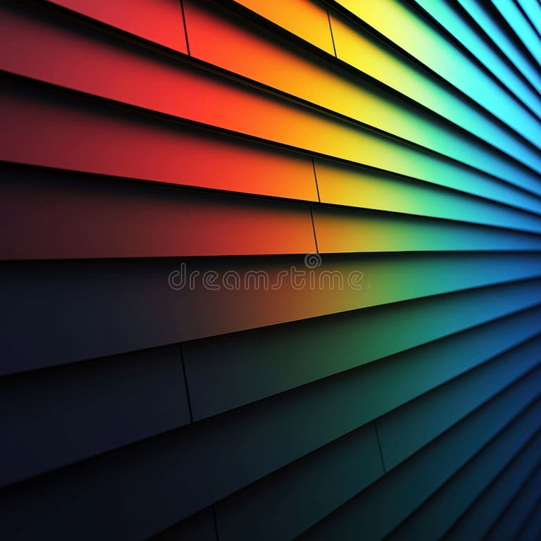 Close-up View of Textured Architectural Material with Parallel Ridges ...