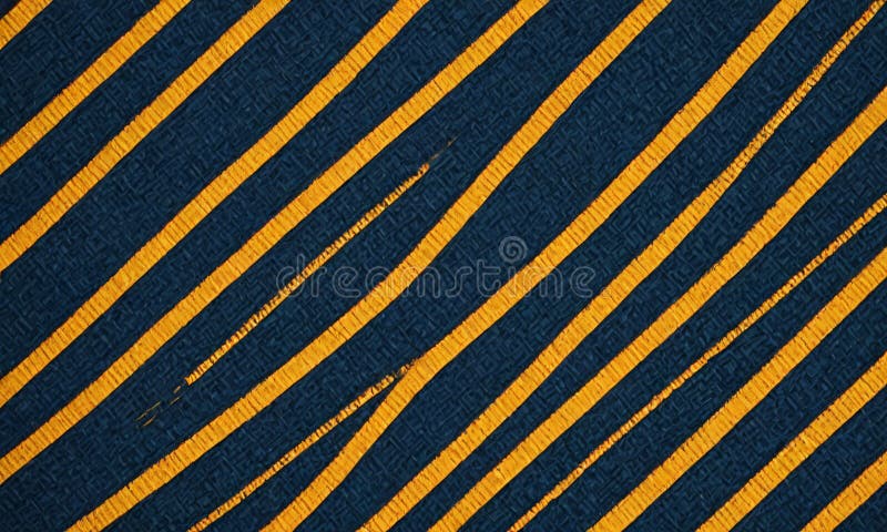 Close-up View Textured Fabric with Diagonal Yellow Lines, Creating ...