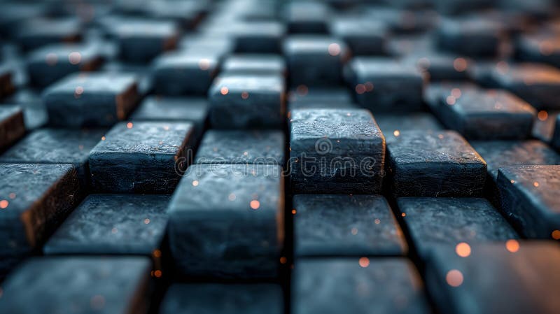 Abstract Gray High-Tech Texture with Shadows and Depth Stock ...