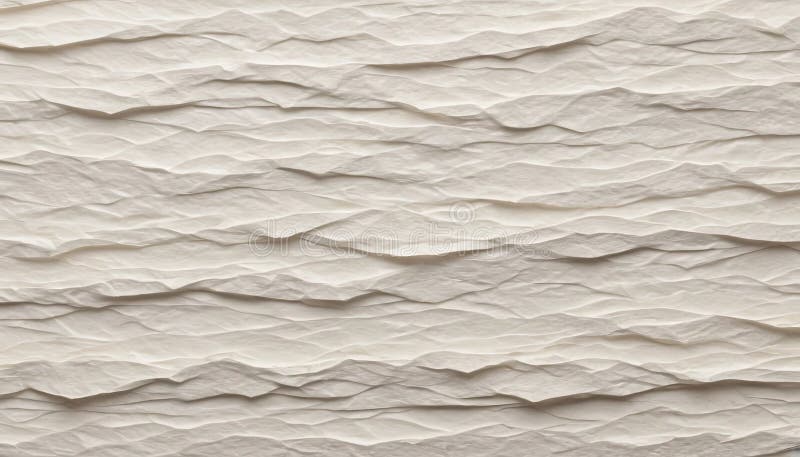 Close-up of a Textured White Surface with Mountain-like Ridges. Stock ...