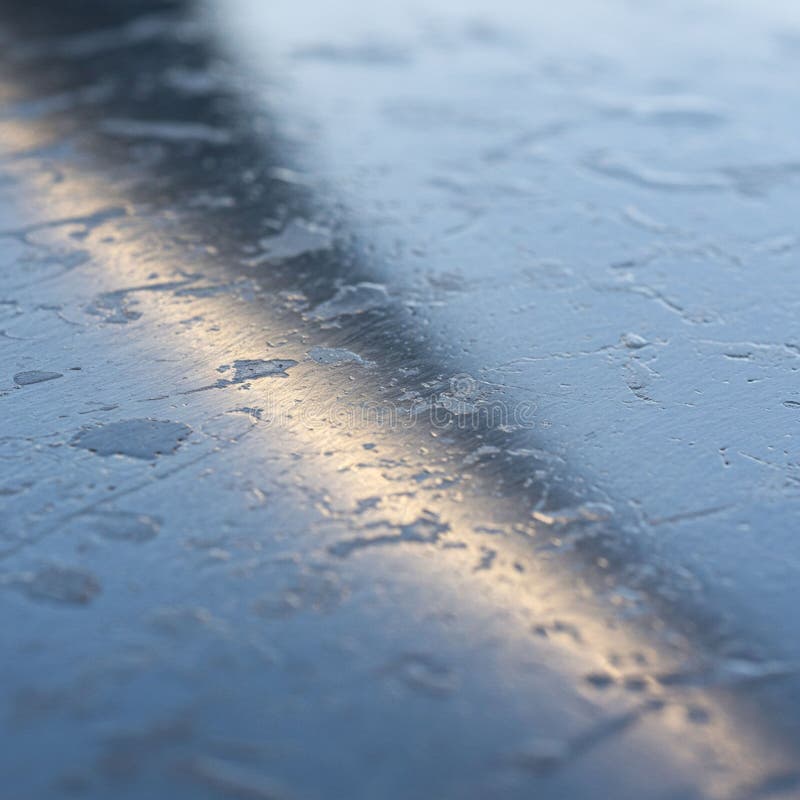 A Close-up View of a Textured Metallic Surface, Featuring Patches of ...