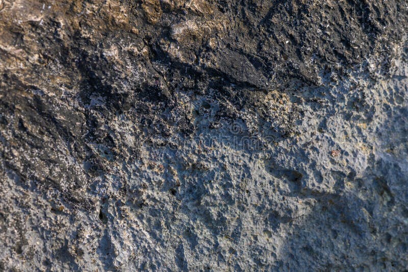 Close-up View of Textured Rock Revealing Intricate Patterns Under ...