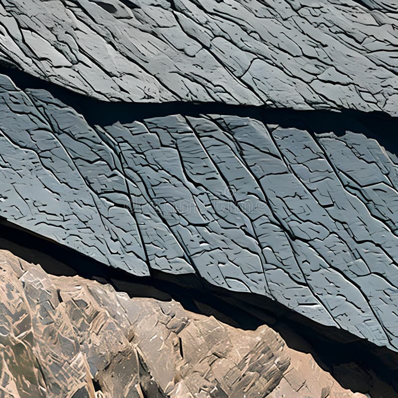 A Close-up View of a Textured Rock Surface, Revealing the Intricate ...