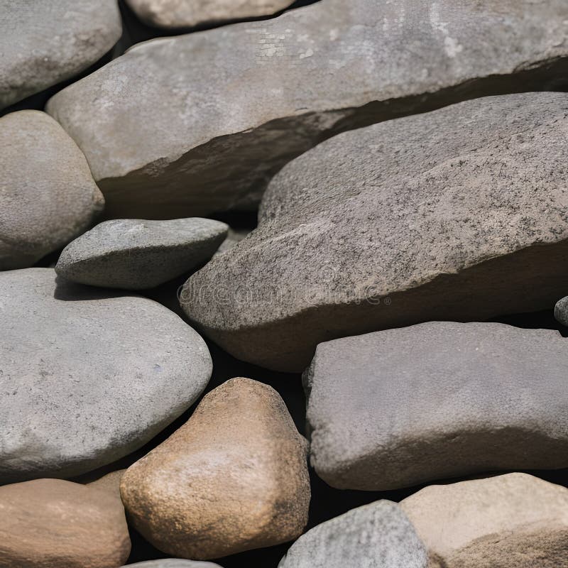 A Close-up View of a Textured Stone Surface, Revealing the Natural ...