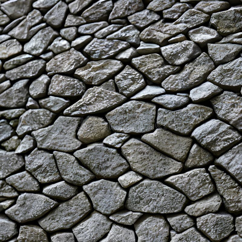 A Close-up View of a Textured Stone Surface, Revealing the Natural ...
