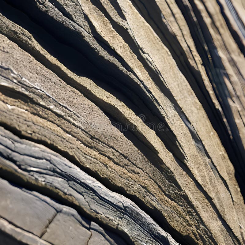 A Close-up View of a Textured Stone Surface, Revealing the Natural ...
