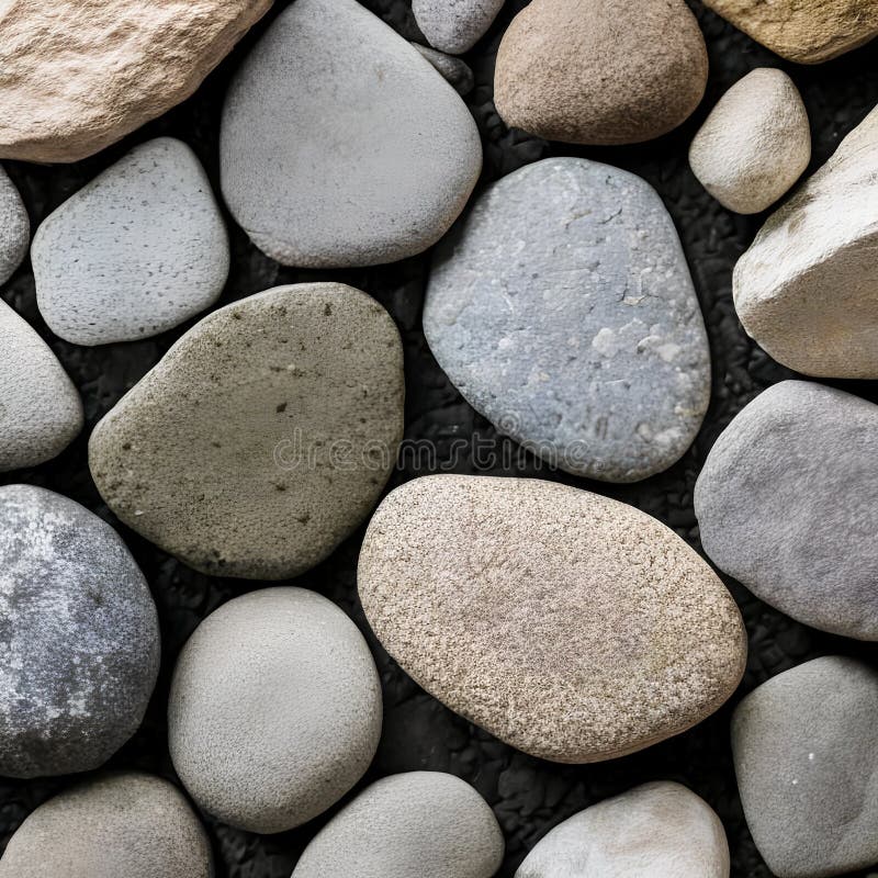 A Close-up View of a Textured Stone Surface, Showcasing Its Natural ...
