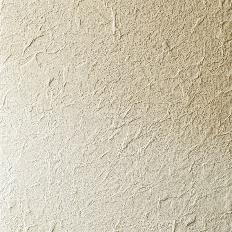 Close-up View of Textured Wallpaper with Sand Dune Wave-like Patterns ...