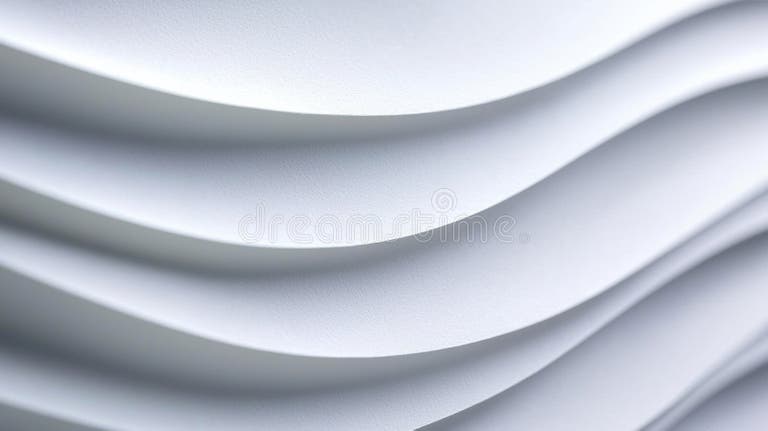 A Close-up View of a Textured, White Surface with Subtle Wave Patterns ...