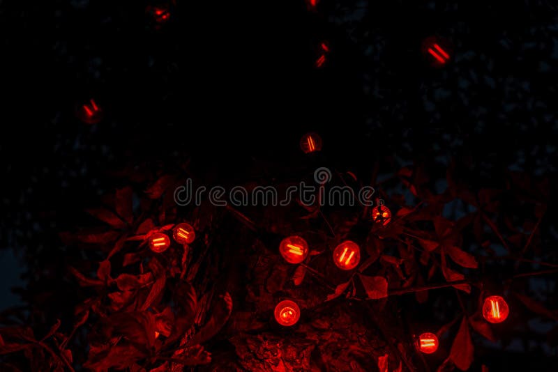 Close Up View of Thick Red Glass with Light Stock Photo - Image of ...