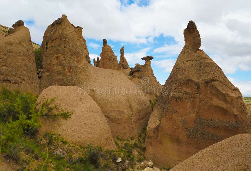 Devrent Valley / Imaginary Valley in Cappadocia, Turkey Stock Image ...