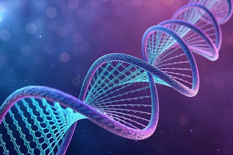 A Close-up View of a Transparent, Twisting Abstract Structure ...