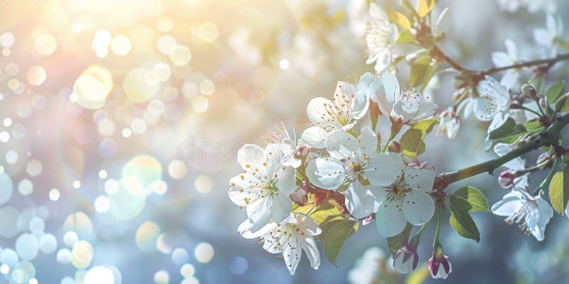 Close-up View of a Tree with White Flowers, Ideal for Nature ...