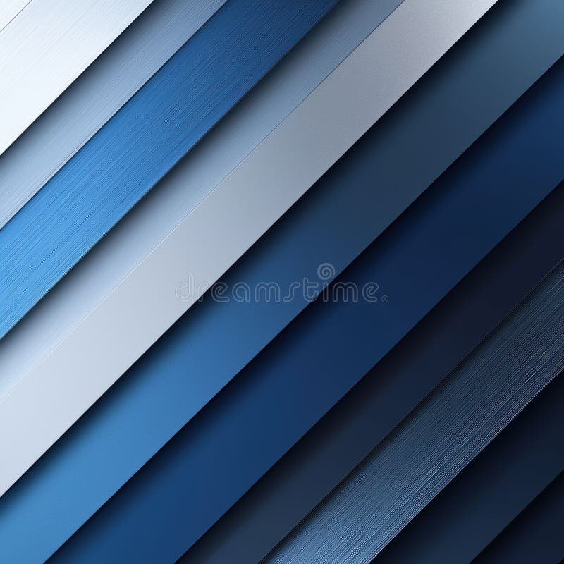 Close-up View of Two Layered Metallic Surfaces, One Reflective Silver ...